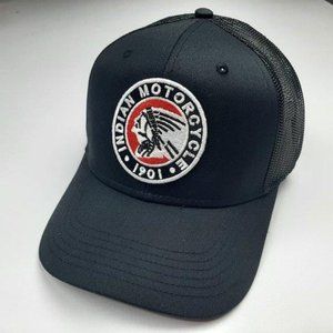 Accessories | Indian Motorcycle Embroidered Patch Hat Mesh Snapback Low ...